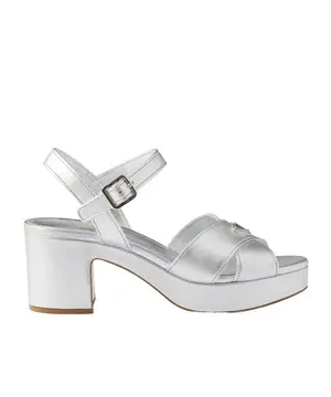Prada Round-toe High-heeled Sandals