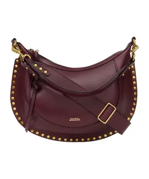 Isabel Marant Étoile Studded Leather Hobo Bag
