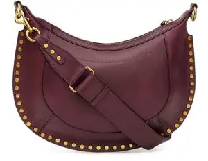 Isabel Marant Étoile Studded Leather Hobo Bag