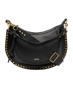 Isabel Marant Étoile Studded Leather Hobo Bag