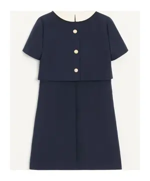 Valentino Garavani Crepe Couture Short Dress