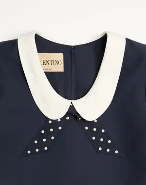 Valentino Garavani Crepe Couture Short Dress