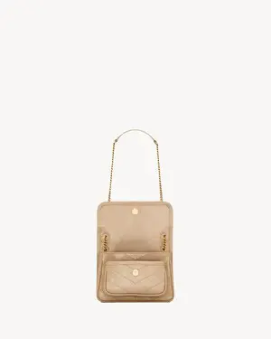 Saint Laurent Niki Mini In Vintage Leather