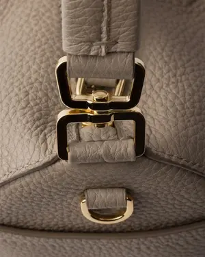 Prada Small Leather Bag - Clay Ash