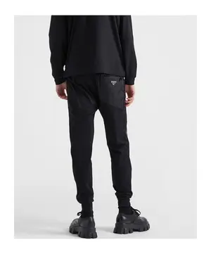 Prada Triangle-logo Track Pants