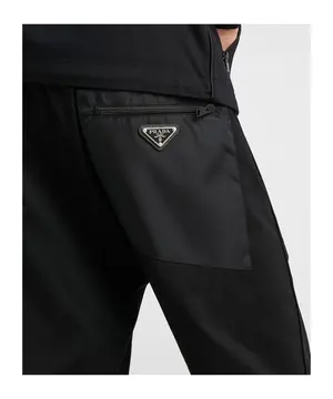 Prada Triangle-logo Track Pants