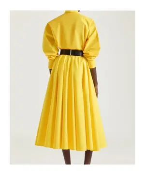 Givenchy Long Circular Skirt In Poplin