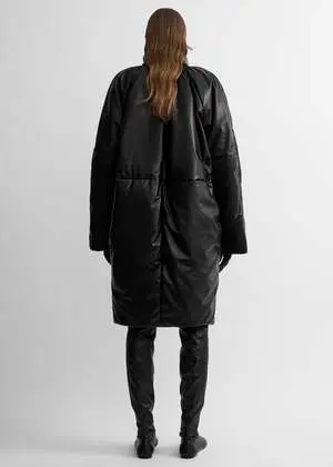 TOTEME Padded Leather Coat