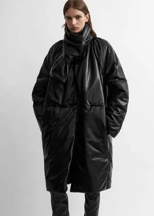 TOTEME Padded Leather Coat