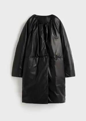 TOTEME Padded Leather Coat