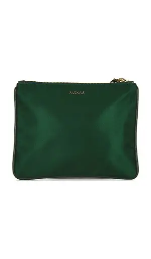 ALEMAIS Ace Cowboy Embellished Clutch In Red