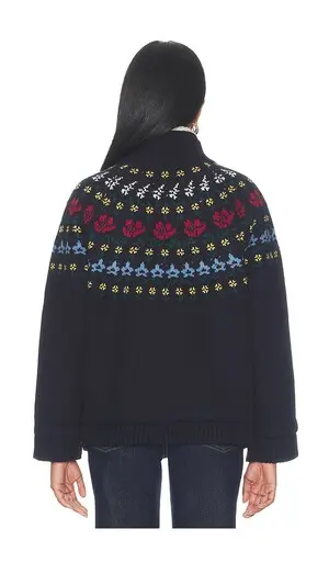 Sea Preston Knit Sherpa Lined Jacket