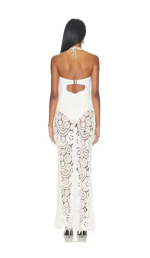 PatBO Gal Embroidery Maxi Dress