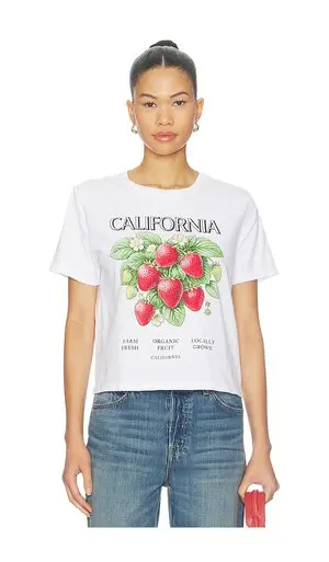 SUNNY SOMEWHERE California Strawberries Everyday Tee
