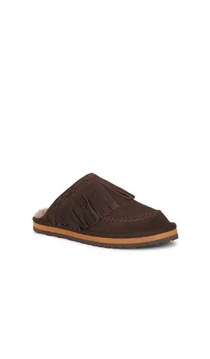 Free People Fallon Fringe Mule