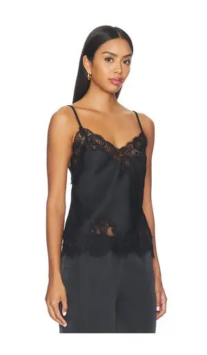 LOVERS AND FRIENDS Satin Lace Trim Camisole