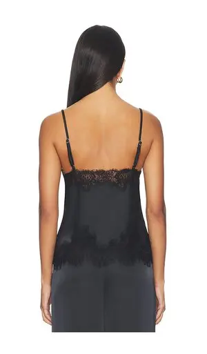 LOVERS AND FRIENDS Satin Lace Trim Camisole