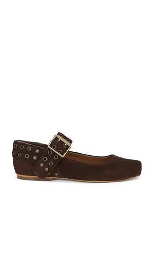 Free People Maggie Mary Jane - Chocolate