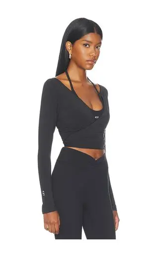 437 The Ballet Wrap Top