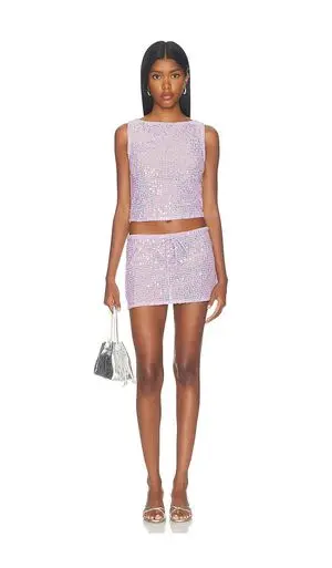 LOVERS AND FRIENDS Sequin Sleeveless Top