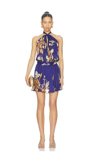 Rococo Sand Sash Tie Mini Dress