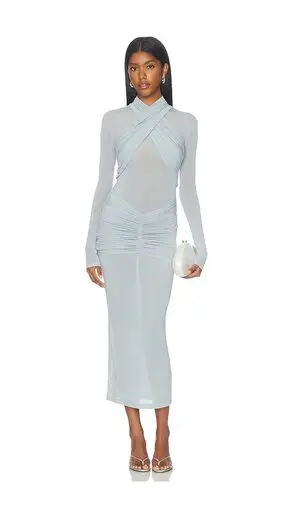 FRANOISE Odessa Dress - Chrome