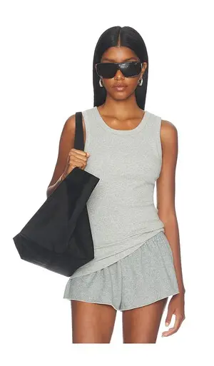 ENTIRE STUDIOS Rib Tank In Grey