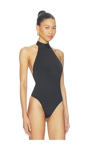 Superdown Annah Halter Bodysuit