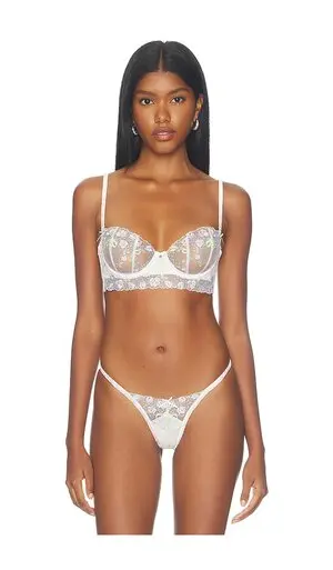 For Love & Lemons Pastel Bouquets Underwire Bra