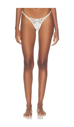 For Love & Lemons Pastel Bouquets Thong Panty