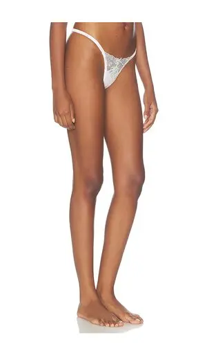For Love & Lemons Pastel Bouquets Thong Panty