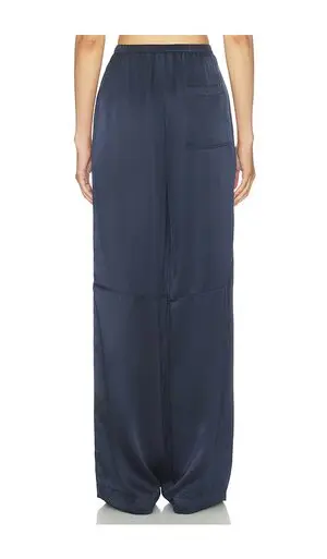 Sablyn Lexi Low Rise Relaxed Pull-on Pant In Navy