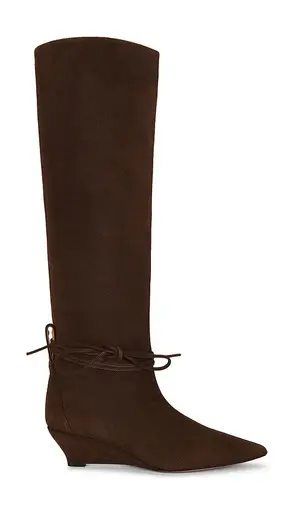 ODISSI Greta Boot In Brown - Chocolate