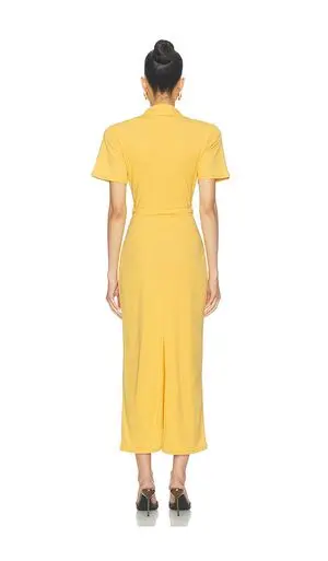 ROWEN ROSE Jersey Polo Dress