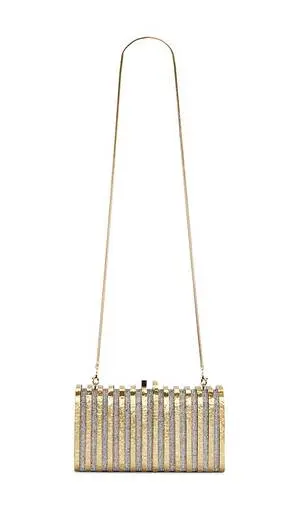 Emm Kuo Clutch In Metallic - Gold