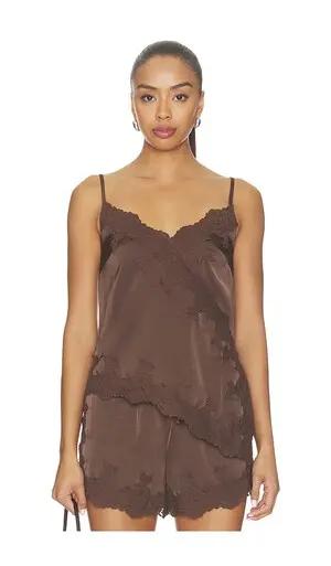 Heartloom Libby Cami In Chocolate