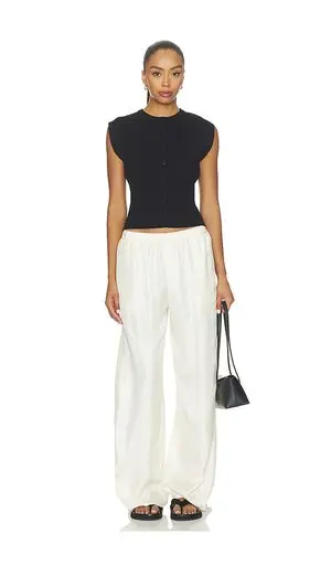ALL THE WAYS Josie Knit Button-front Top