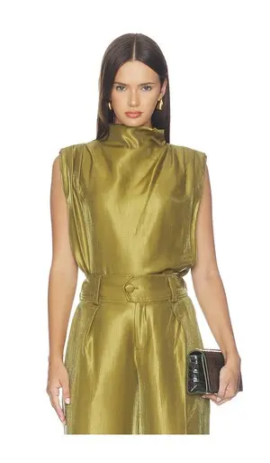 Amanda Uprichard Sleeveless Fabienne Top
