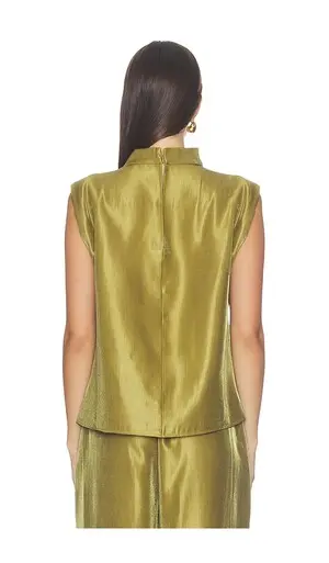 Amanda Uprichard Sleeveless Fabienne Top