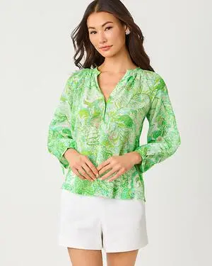 Lilly Pulitzer® Andria Top - White