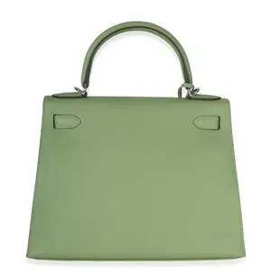 Hermès Vert Criquet Epsom Sellier Kelly 28 Phw