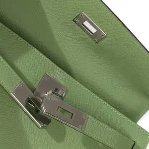 Hermès Vert Criquet Epsom Sellier Kelly 28 Phw