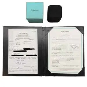 Tiffany & Co. 1.09 Ct Round Brilliant Diamond Engagement Ring