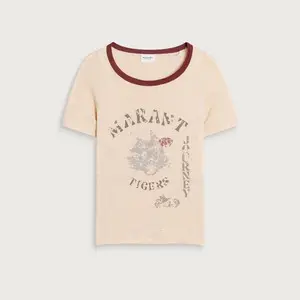 Isabel Marant Étoile Toile Kiliann Logo T-shirt