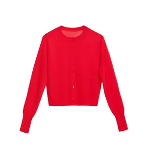 ALAS Alas' Name Cardigan Red