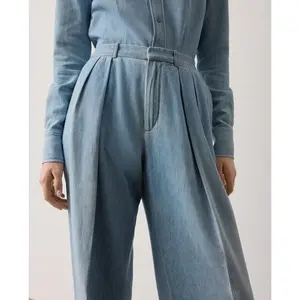 Ralph Lauren Livie Cotton Denim Pants