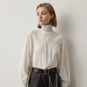 Ralph Lauren Maddison Poplin Blouse