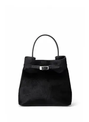ELLEME Belt Bag Small Calf Leather Silver