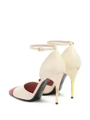 Valentino Garavani Sinead Kidskin Pumps 105mm - Neutrals