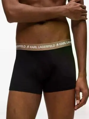 Karl Lagerfeld Logo Trunks - Black